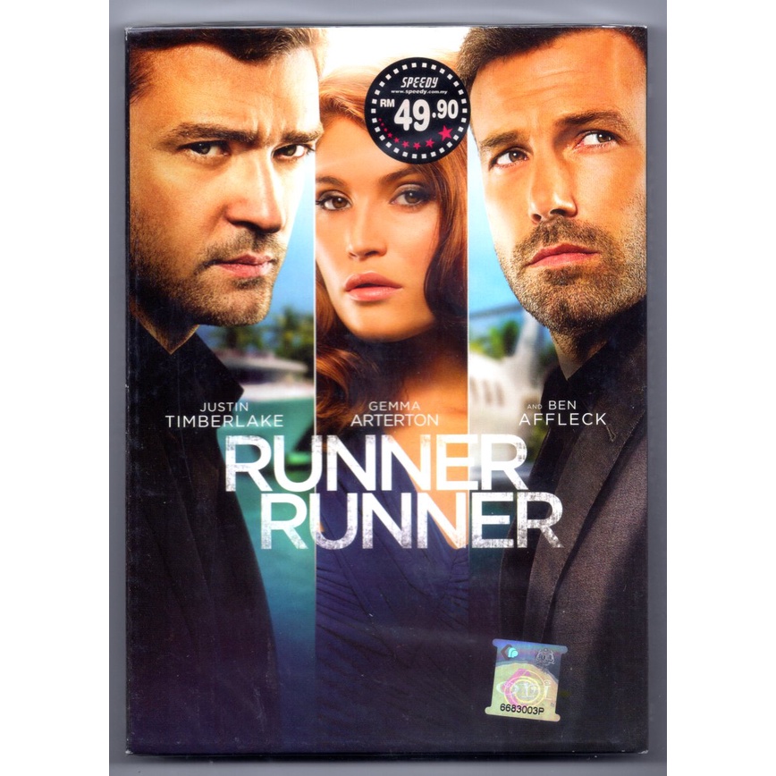RUNNER RUNNER (MOVIE DVD ORIGINAL) | Shopee Malaysia