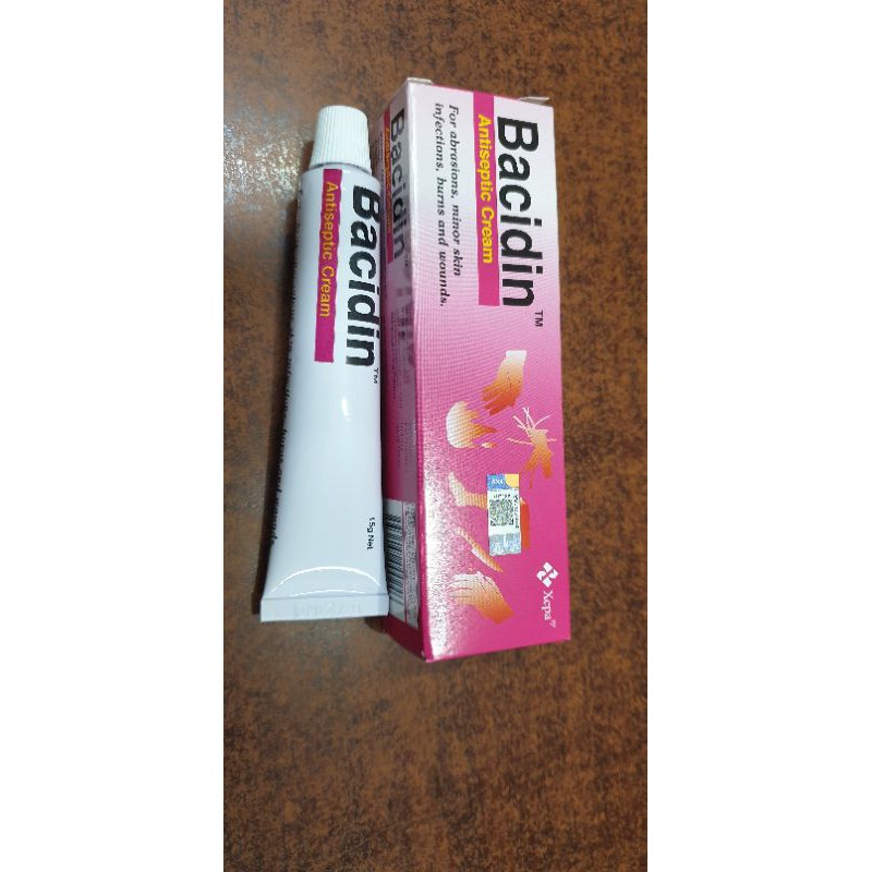 BACIDIN ANTISEPTIC CREAM 15g | Shopee Malaysia