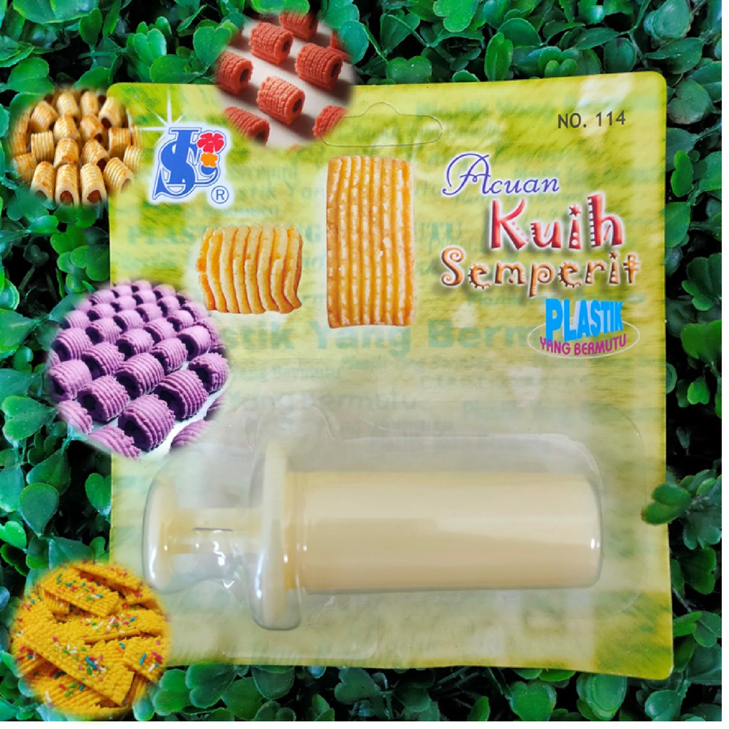 NO114 ACUAN KUIH SEMPERIT / Acuan Tart Nenas / Pineapple Tart Mould ...