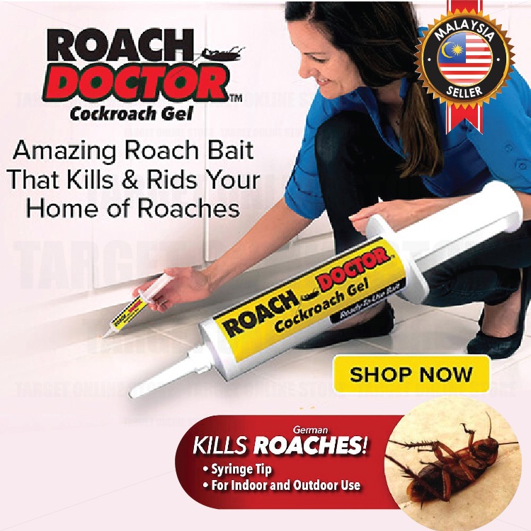 Cockroach Gel Killer Bait Roach Killer Syringe Insect Repellent Ready To Use / Gel Ubat Lipas ...