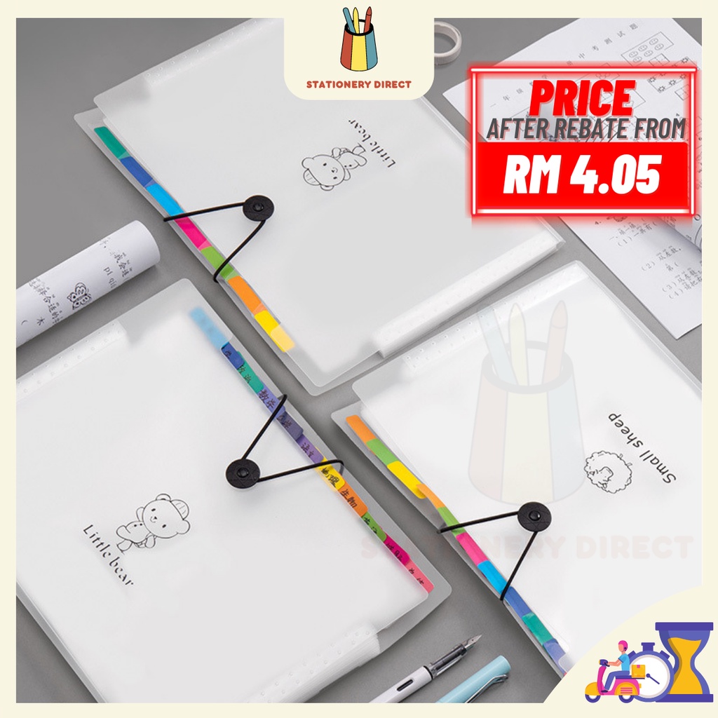 Expanding File/A4 File Folders/File Folders/5 Pockets Documents/8 ...