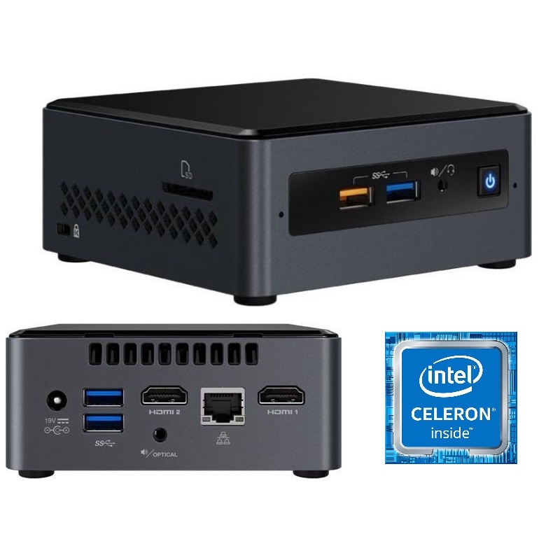 Intel NUC Kit NUC6CAYH Mini Desktop PC - 512gb / 8gb / Win 10 Pro | Shopee Malaysia