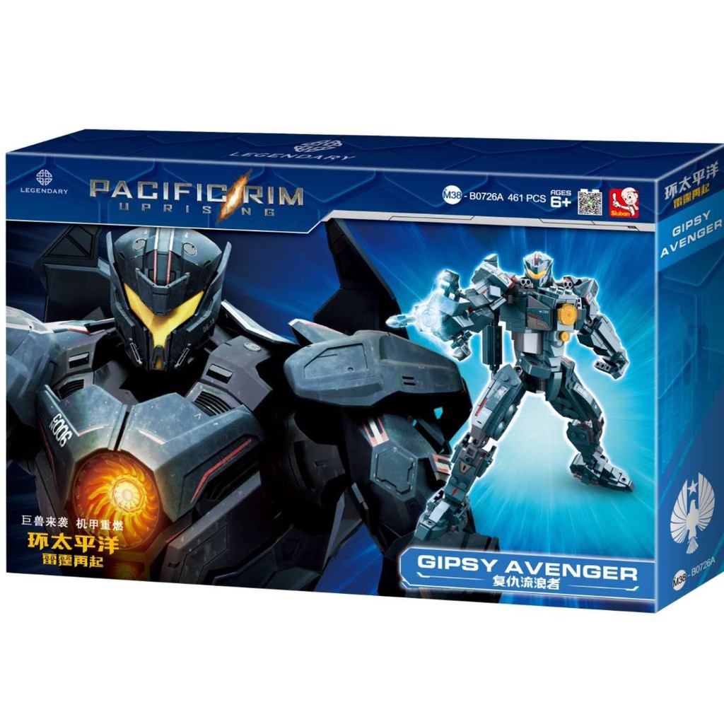 SLUBAN M38-B0726A Pacific Rim 2 Up Rising Gipsy Avenger Building Block ...