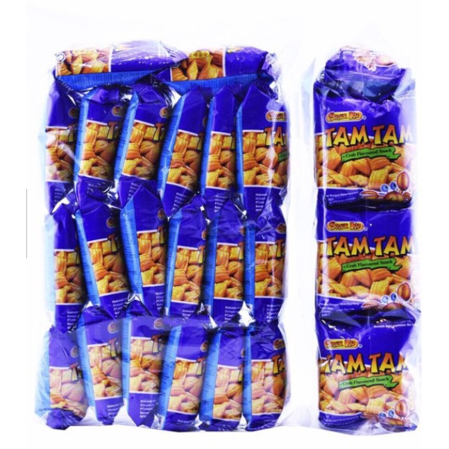 30 Packs TamTam Tam Tam Crab Flavoured Snack 30g Each (LOCAL READY ...