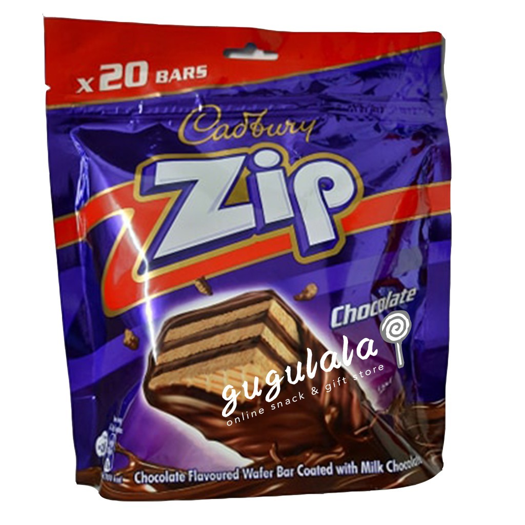 Cadbury Zip Wafer Bar 20's / 162.5g | Shopee Malaysia