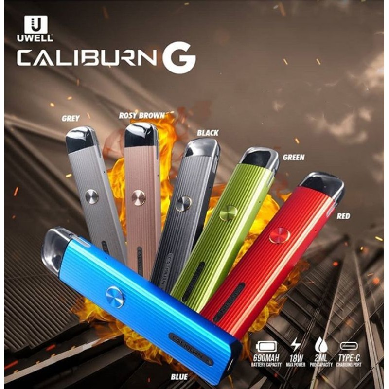 Hot new caliburn g pod starter kit caliburn g coil caliburn g cartridge ...