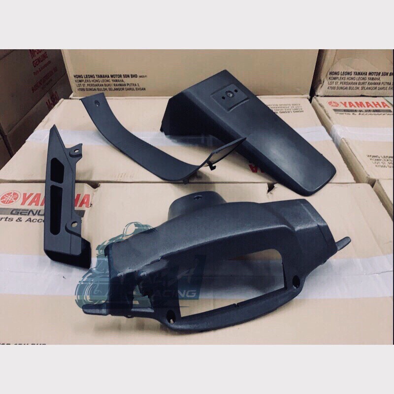suzuki rg sport rg110 rg 110 rgv rgv120matt black inner cover inner ...