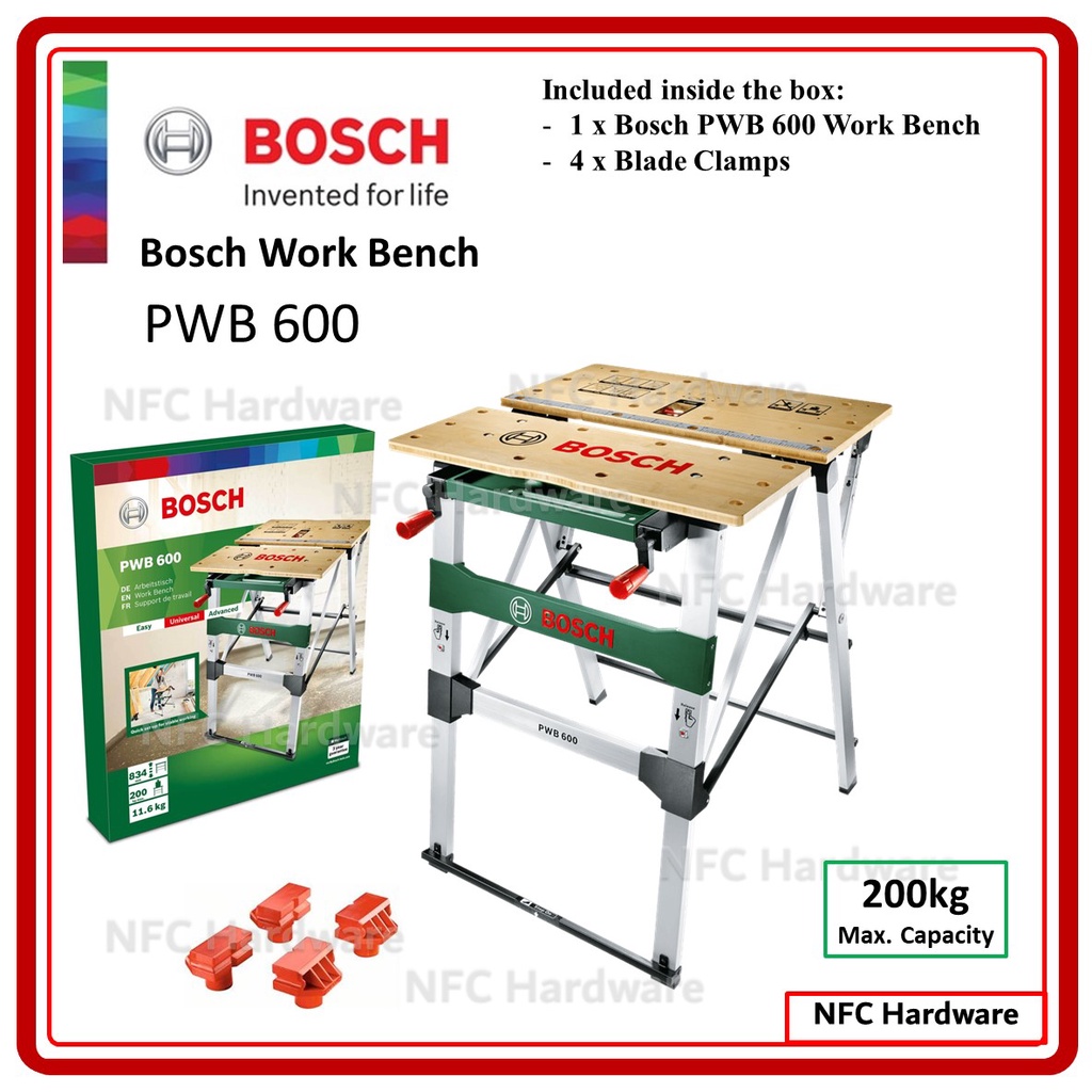 BOSCH PWB 600 Work Bench | Shopee Malaysia