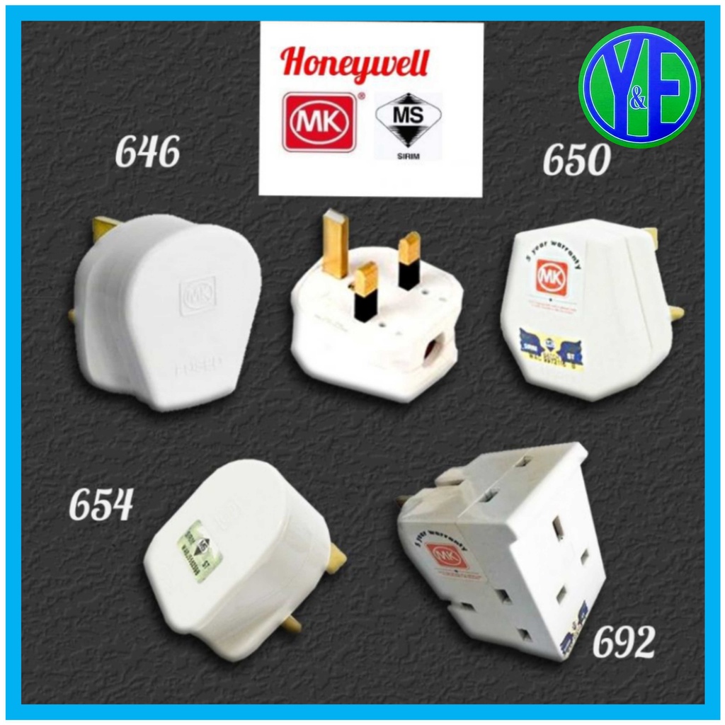 [ 13A ] SIRIM MK 654 646 650 UMS Plug Top Fuse Plug Plug Top | Shopee ...