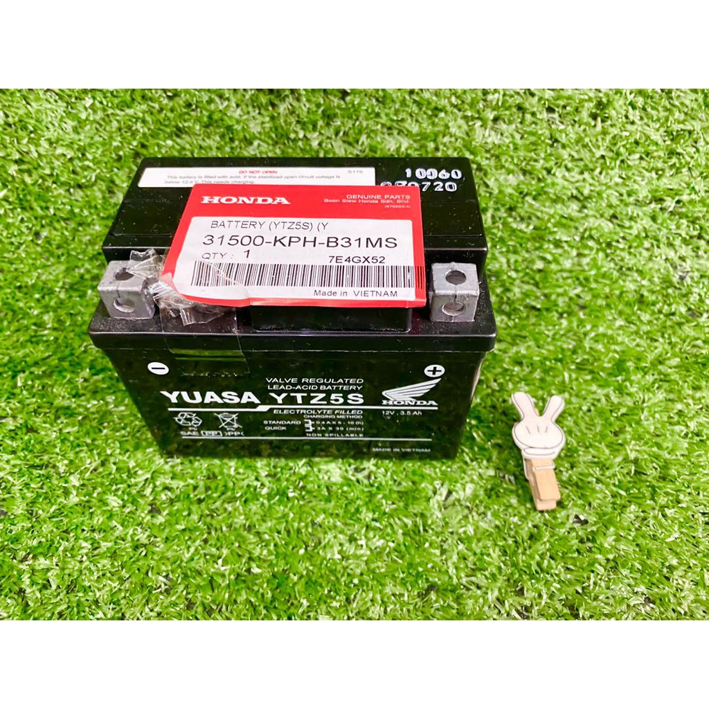 HONDA YTZ-5 YUASA BATTERY 100% ORIGINAL YUASA HONDA | Shopee Malaysia