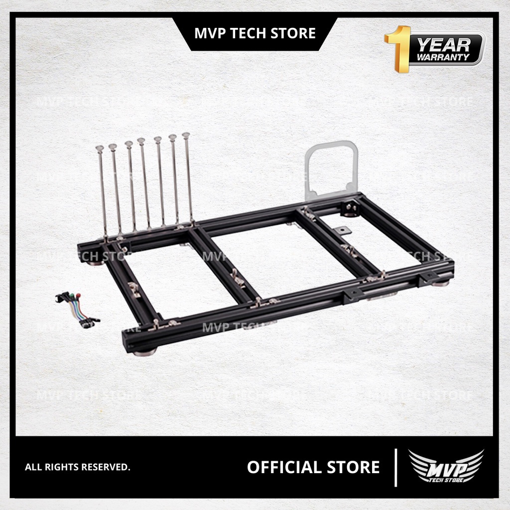 DIY ATX HORIZONTAL ALUMINUM OPEN TEST BENCH (BLACK) | Shopee Malaysia