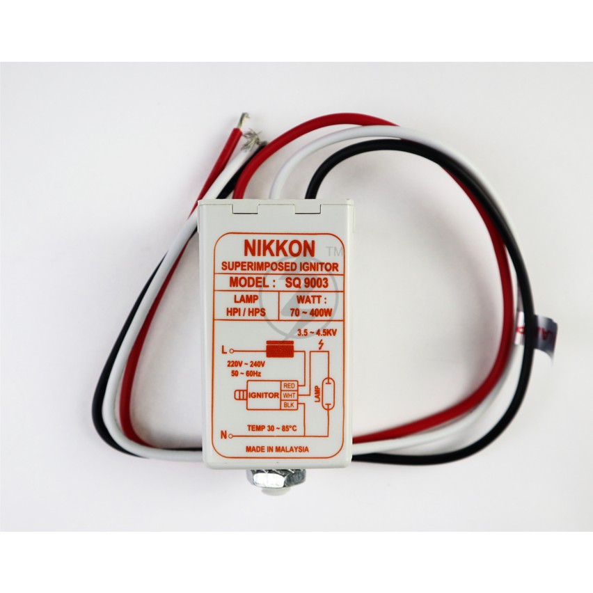 NIKKON SQ9003 Superimposed Ignitor (70W-400W) | Shopee Malaysia