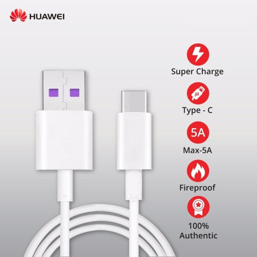 Original Huawei Type C 5A Data Charging Cable (Super Charge Type-C 5.0A ...