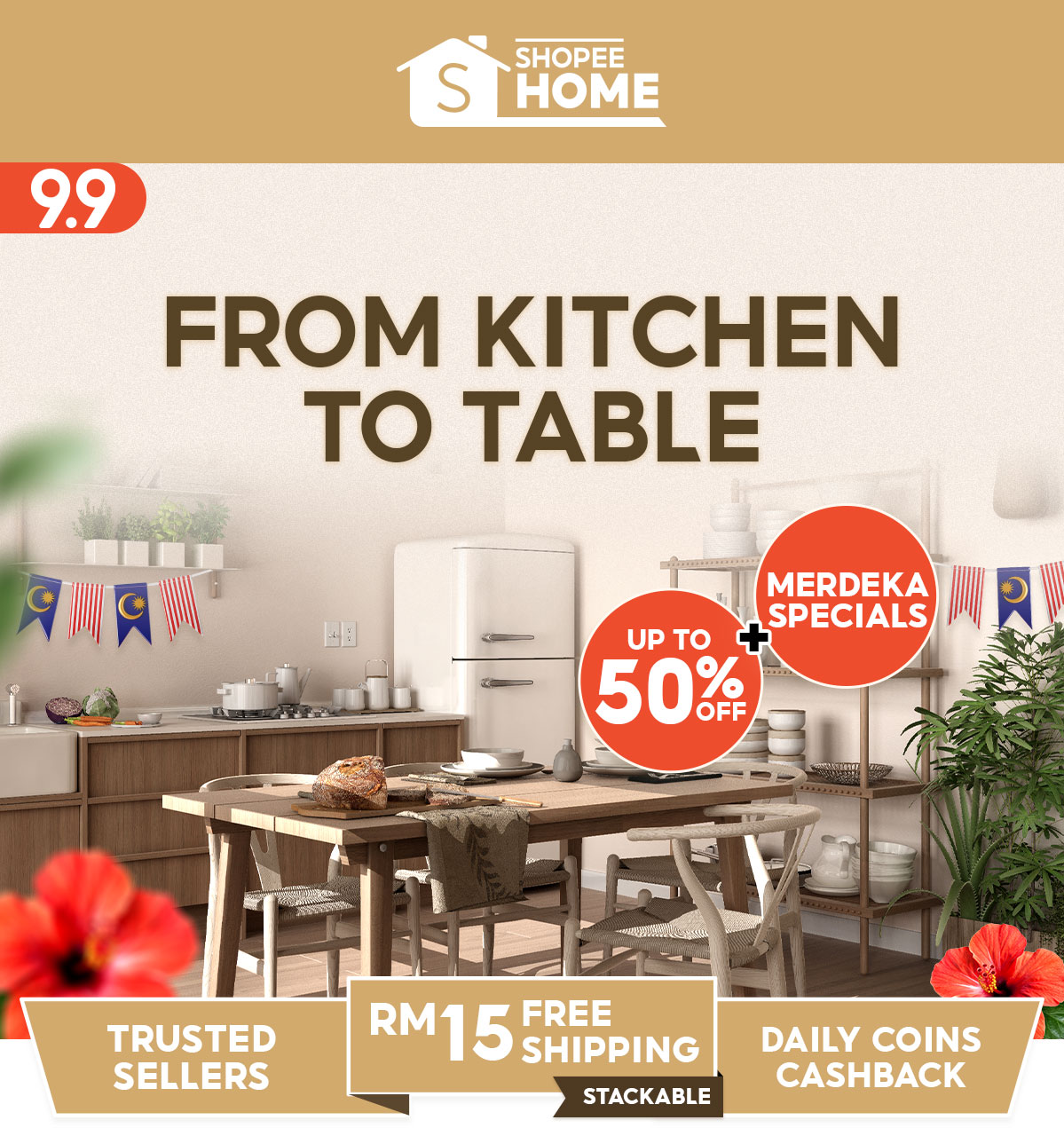 Shopee Home 2022 | RM15 Free Shipping + Trusted Sellers + Daily Coins ...