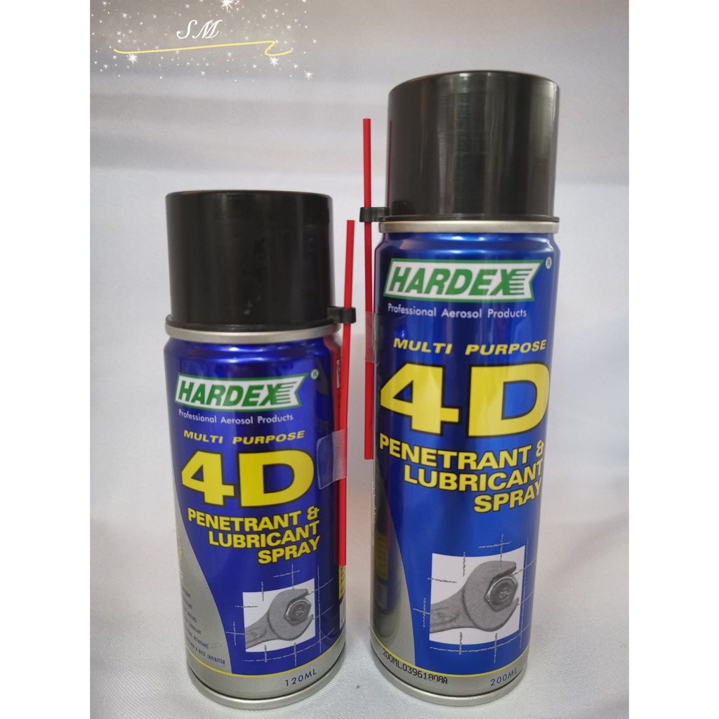 4D Penetrant & Lubricant Spray Anti Rust WD4D [Ready Stock] | Shopee ...