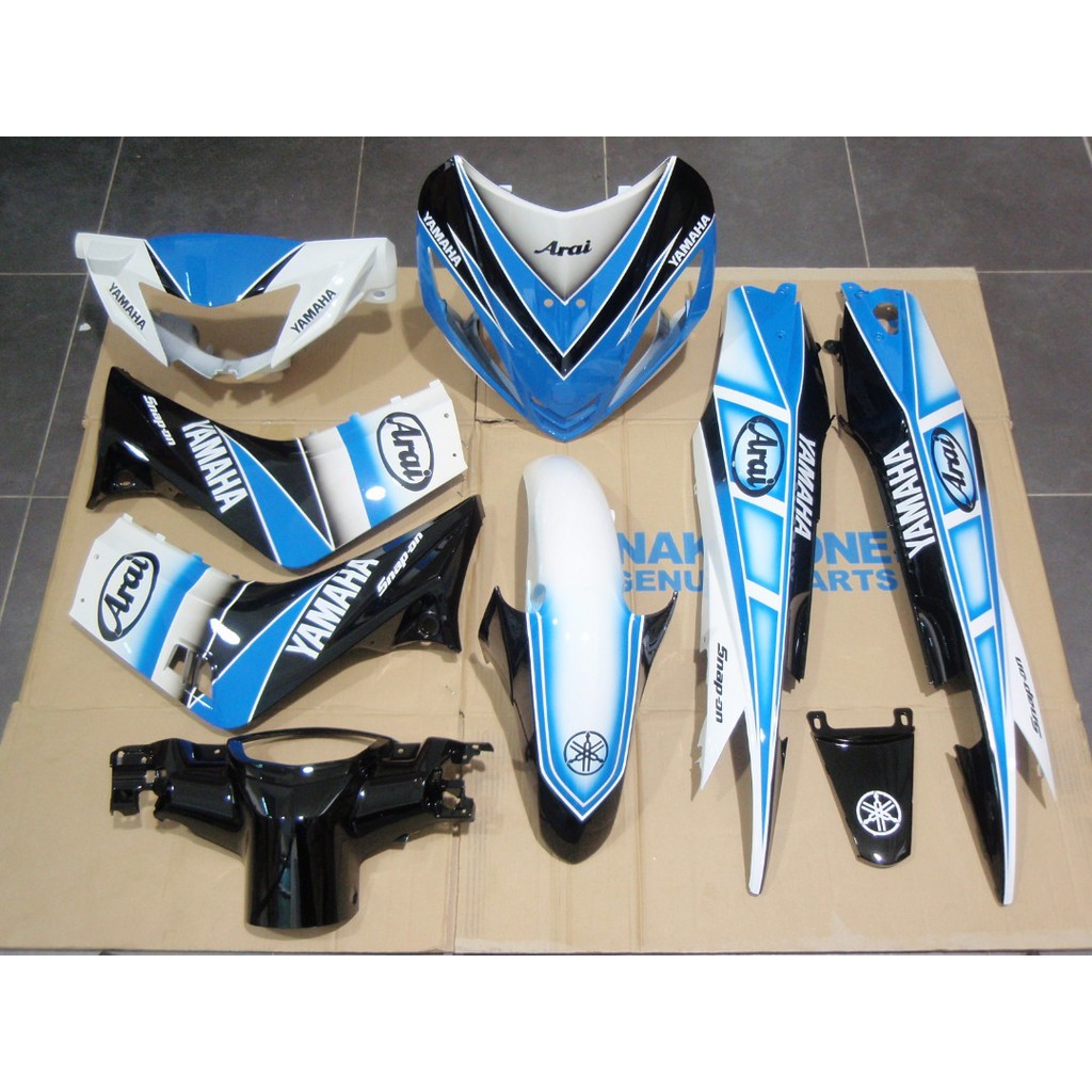 YAMAHA LC V1 LC135 COVER SET STICKER SPECIAL EDITION ARAI DESIGN ...