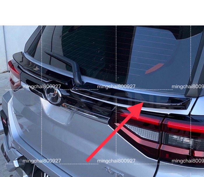 ATIVA REAR CENTER SPOILER Fiber NO CAT | Shopee Malaysia