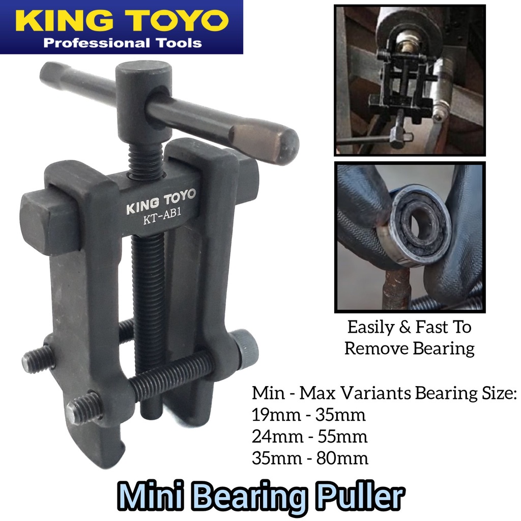 King Toyo Mini Bearing Puller For Amateur Cars, Electric Tools ...