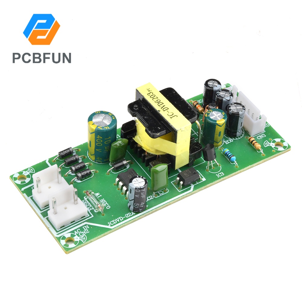 pcbfun EVD/DVD Universal Switching Power Supply Board +5v/+12v/-12v ...