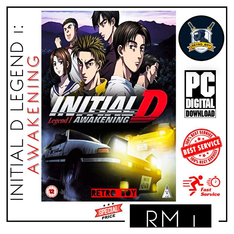 INITIAL D LEGEND 1: AWAKENING [DIGITAL DOWNLOAD] | Shopee Malaysia