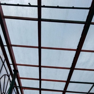 GREENHOUSE TRANSPARENT ROOF / ATAP CERAH LUTSINAR RATA 1mm / FLAT ...