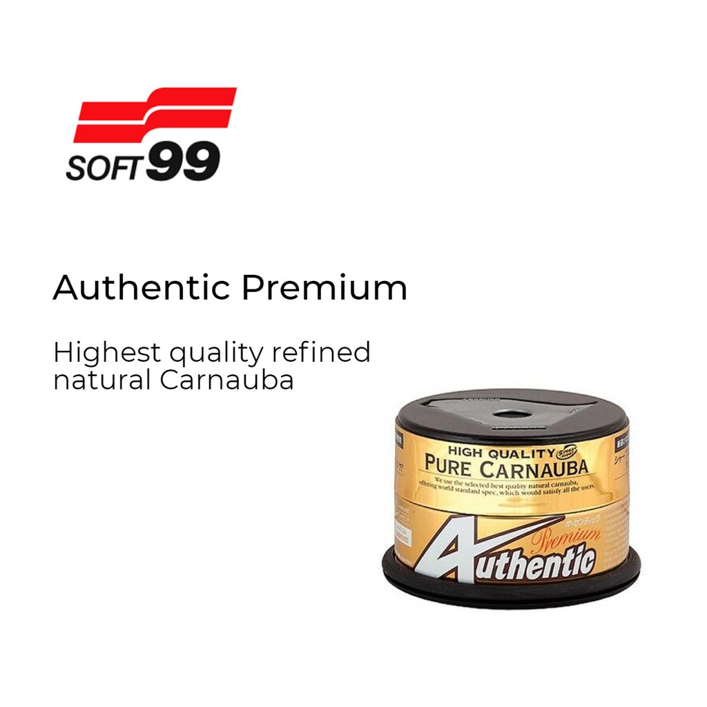 Soft99 / Soft 99 Authentic Premium | Carnauba Wax | Premium Wax ...