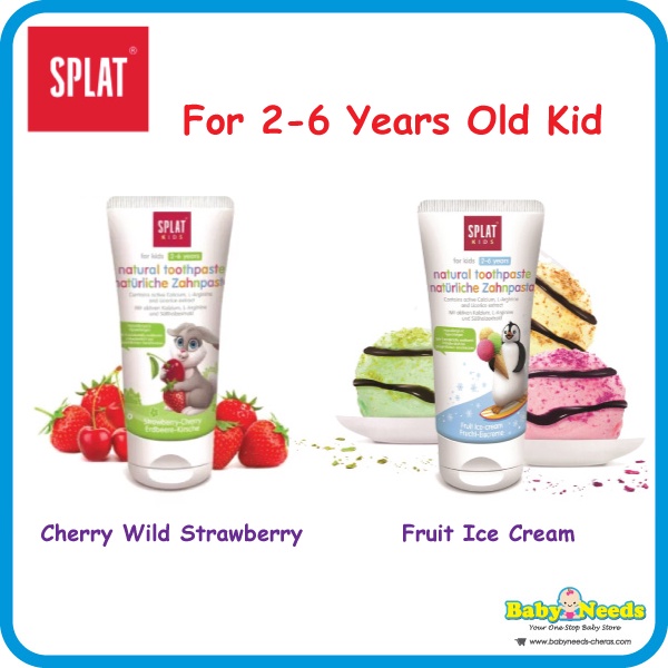 SPLAT Natural Kids Toothpaste (1pc) | Shopee Malaysia