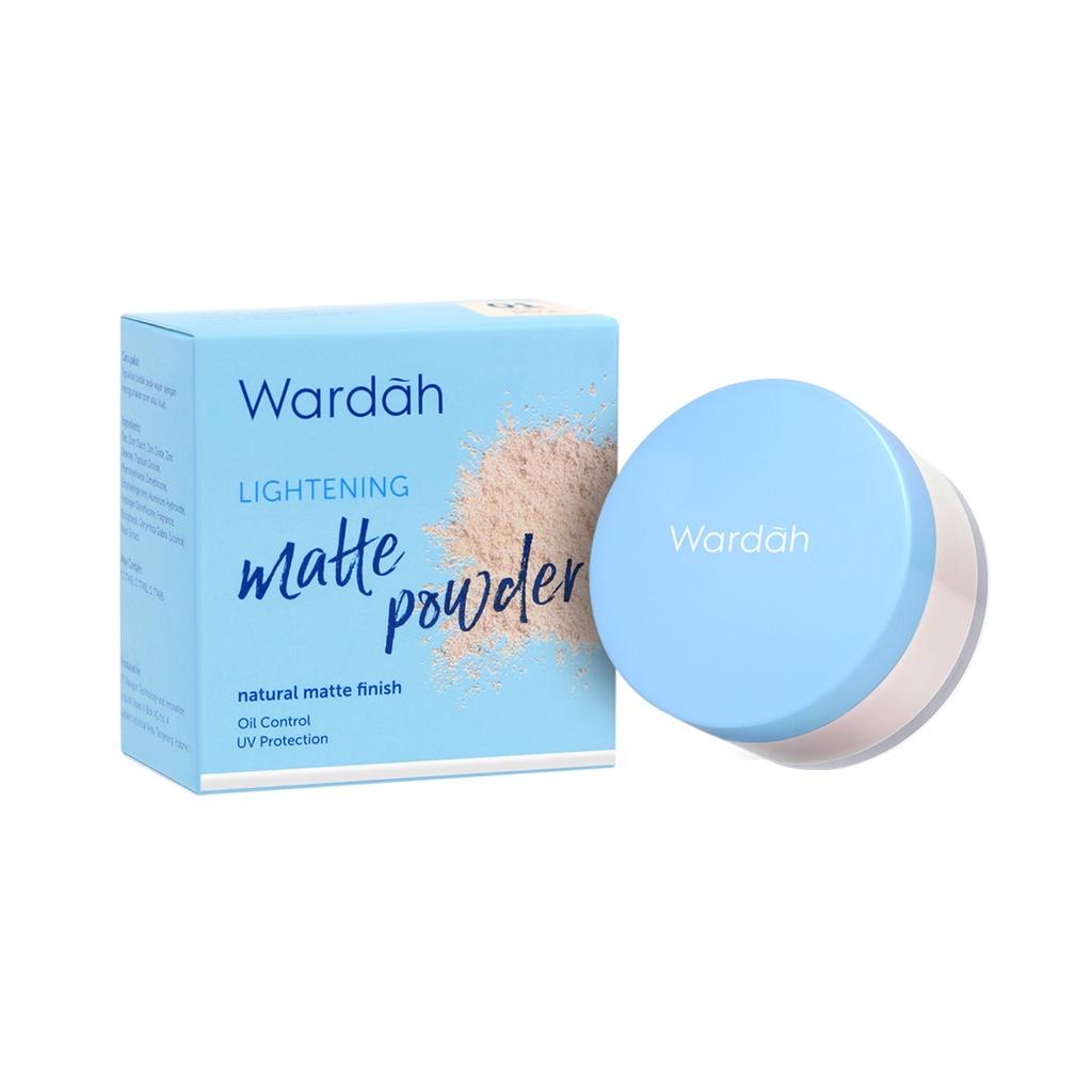 Wardah Lightening Matte Loose Powder 20 gr | Shopee Malaysia