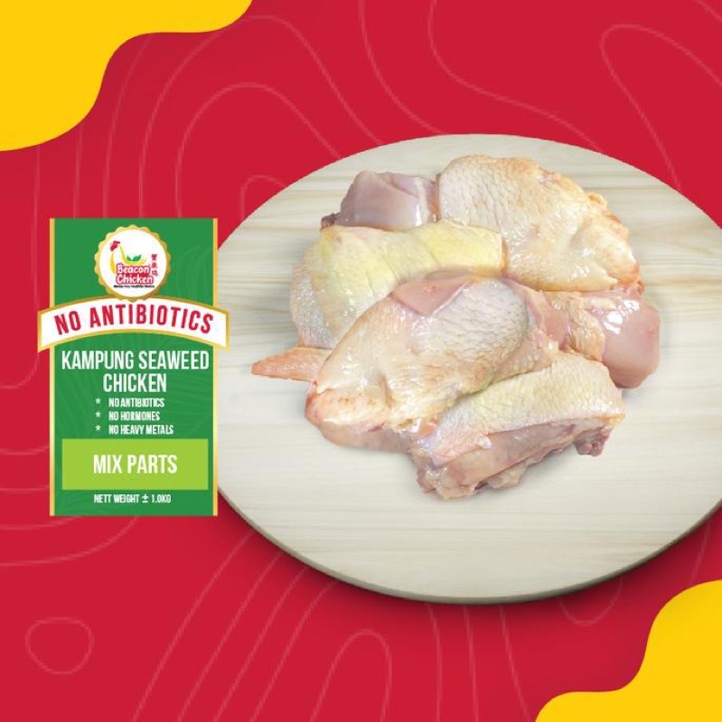Beacon Seaweed Kampung Mix Chicken 1 kg | Shopee Malaysia