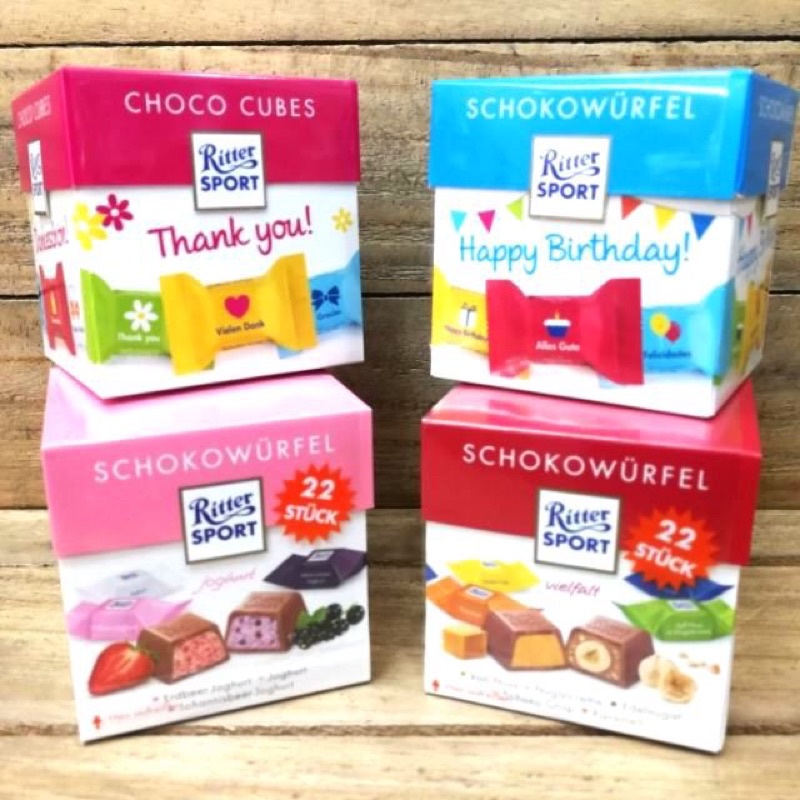 Ritter Sport Cube Assorted Box 176g | Shopee Malaysia