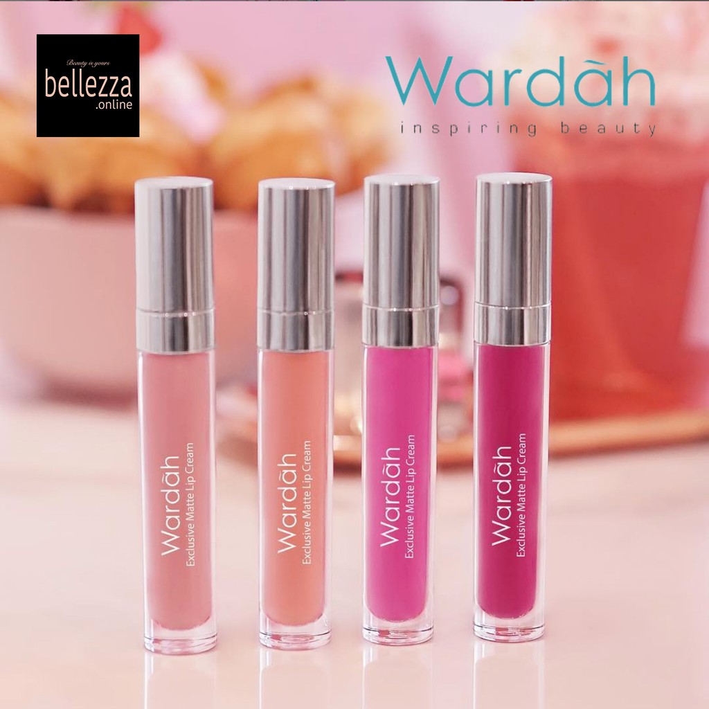 Wardah Exclusive Matte Lip Cream 4g [READY STOCK] | Shopee Malaysia