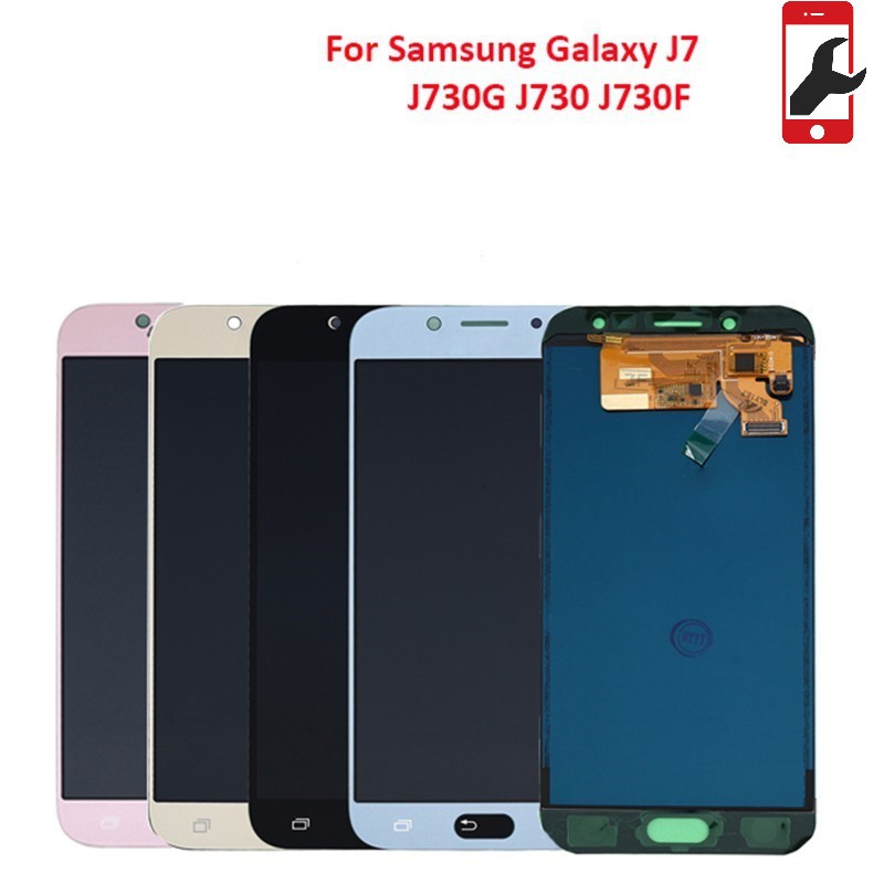 SM Galaxy J7 Pro J730 Lcd Display Touch Screen Digitizer (AP AMOLED ...
