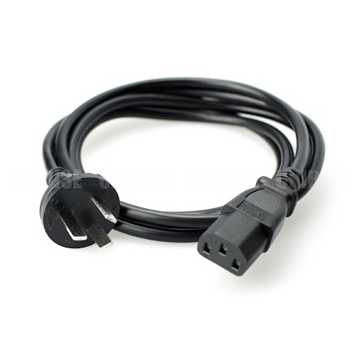 Genuine 3 Pin CHINA Plug Prong Desktop PC Monitor TV Oven cooker Power ...