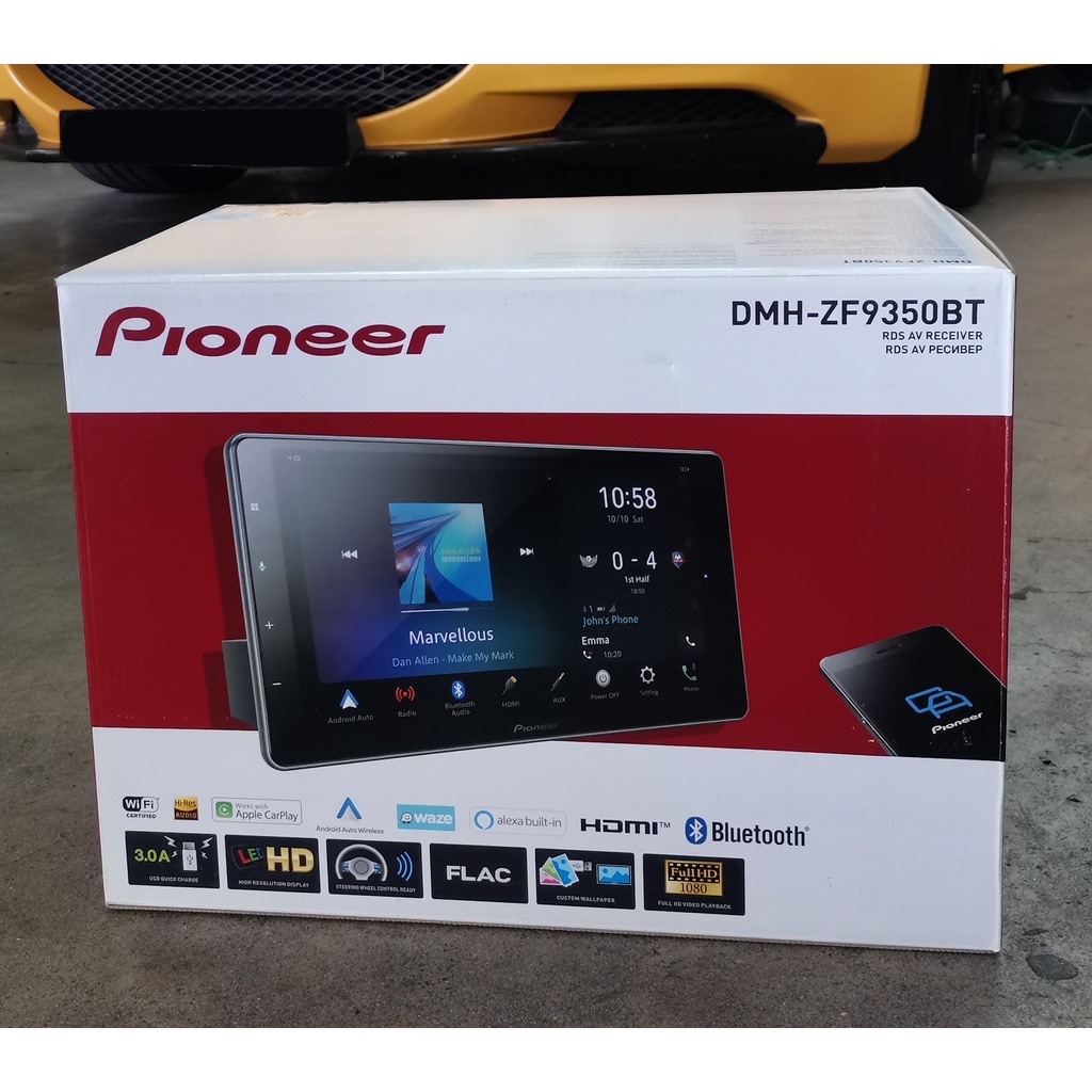 PIONEER DMH-ZF9350BT ,MODULAR HI-RES AUDIO AV RECEIVER WITH WIRELESS APPLE | Shopee Malaysia