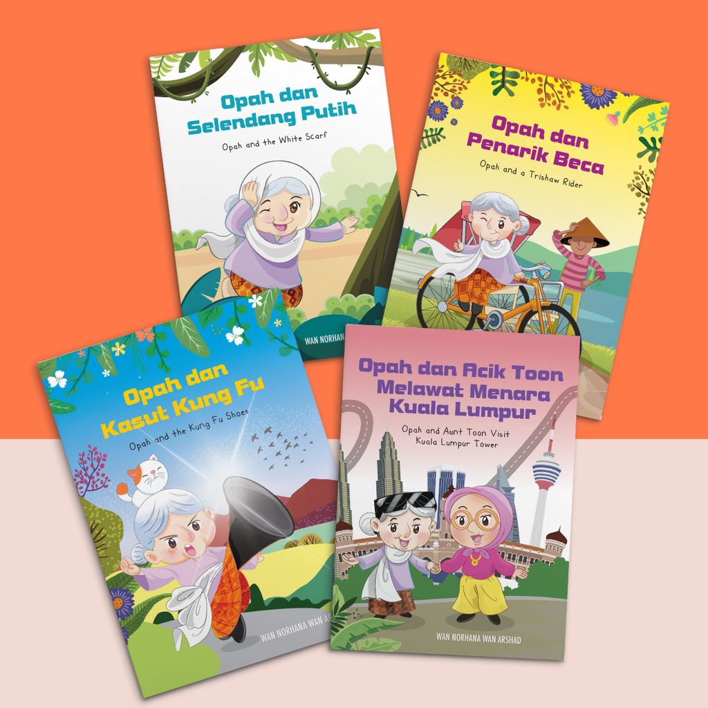 ARAS MEGA : Buku Cerita Kisah Opah (4 Buah Buku) | Shopee Malaysia
