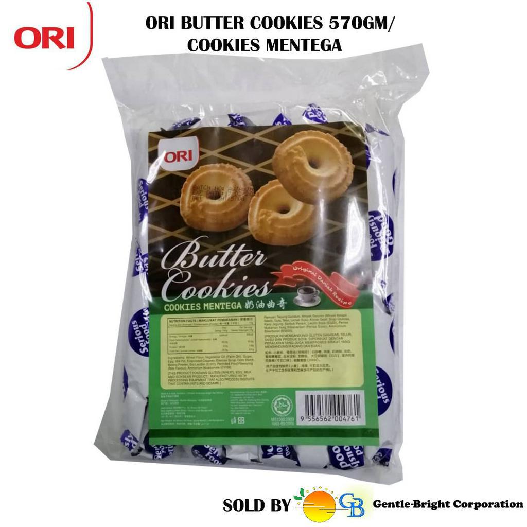 ORI Butter Cookies 570gm/Cookies Mentaga | Shopee Malaysia
