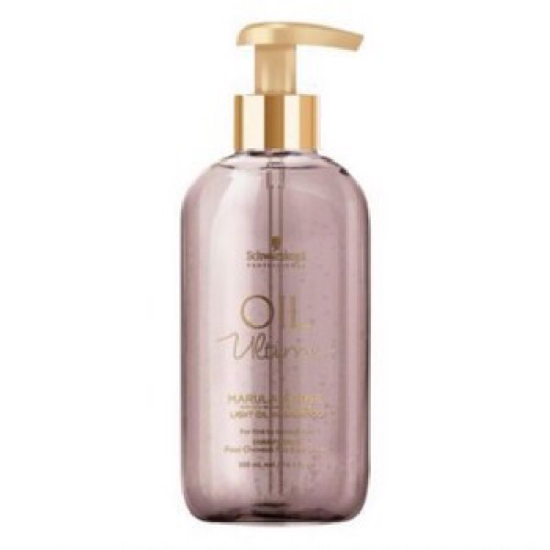 Schwarzkopf Professional Oil Ultime Marula & Rose Light Oil-In Shampoo ...