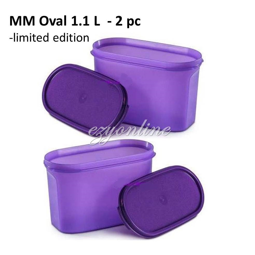 Tupperware MM Oval 1.1L -2 pc set | Shopee Malaysia