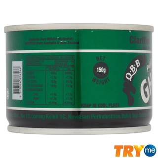 QBB Pure Ghee Clarified Butter 150g | Shopee Malaysia