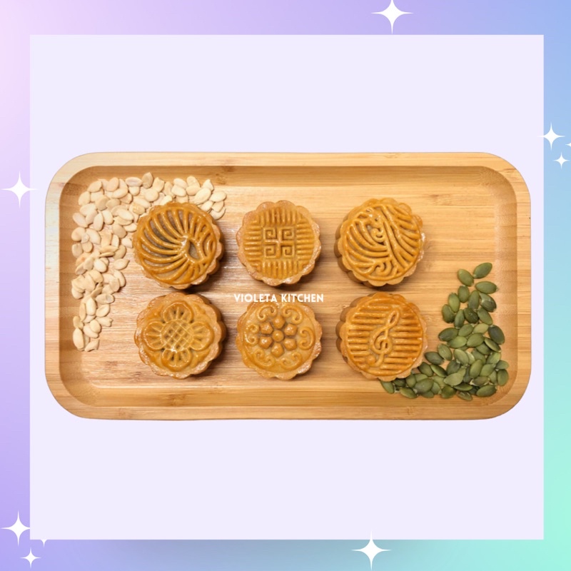 Set 6 Pieces Halal Traditional Mooncake (50gram each) | Shopee Malaysia