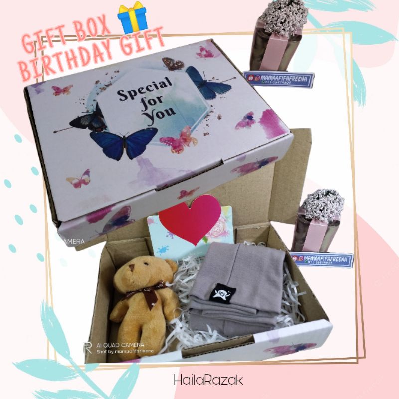 Birthday Gift Surprise Gift Box Budget Gift Box Kotak Hadiah Harijadi ...