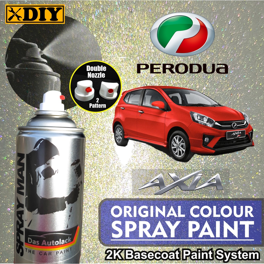 Perodua Axia Spray Paint For Touch Up All Original Factory Colours ...