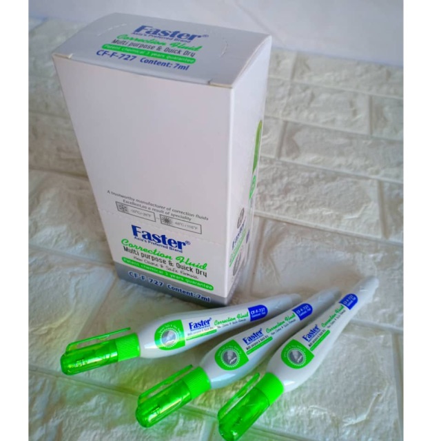 Faster Correction Fluid /Correction Pen 7ml | Shopee Malaysia