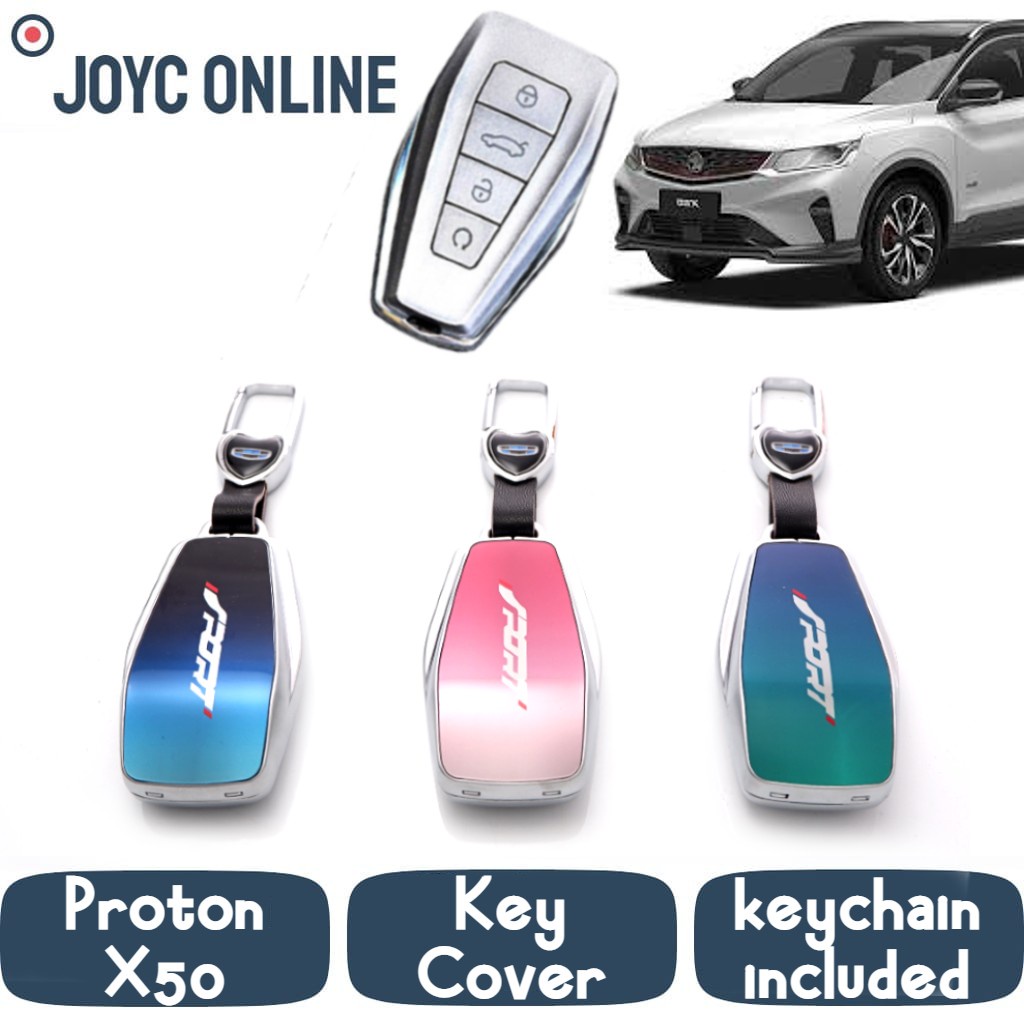 PROTON X50 Tempered Glass Key Cover Keyless Remote Car Key Control ...