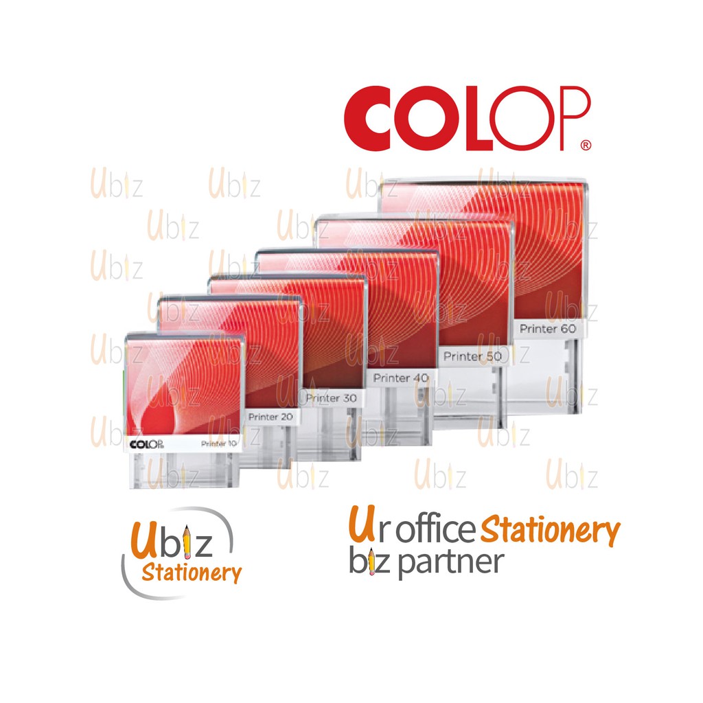 COLOP Body Set P20/30/40/50/60 Machine only (No Rubber Stamp included ...