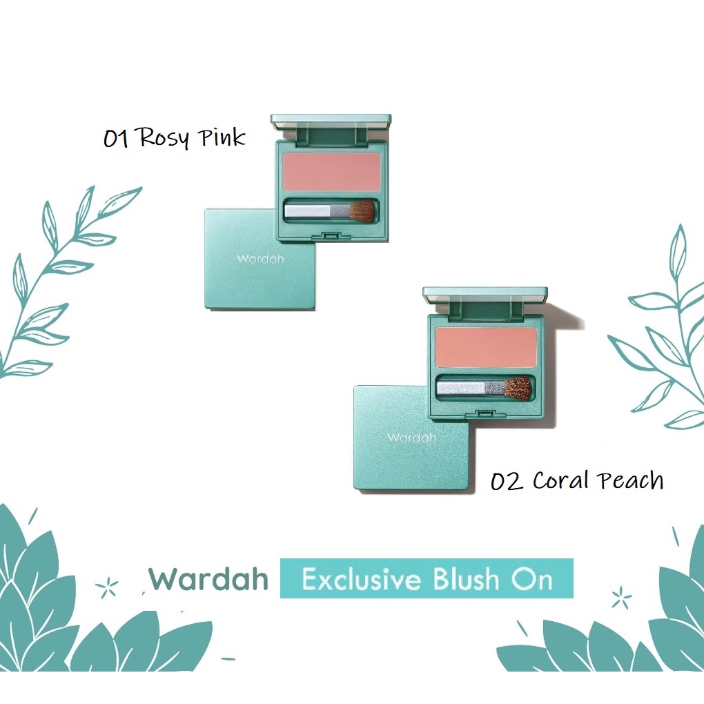 WARDAH Exclusive Blush On - (6.5g) | Shopee Malaysia