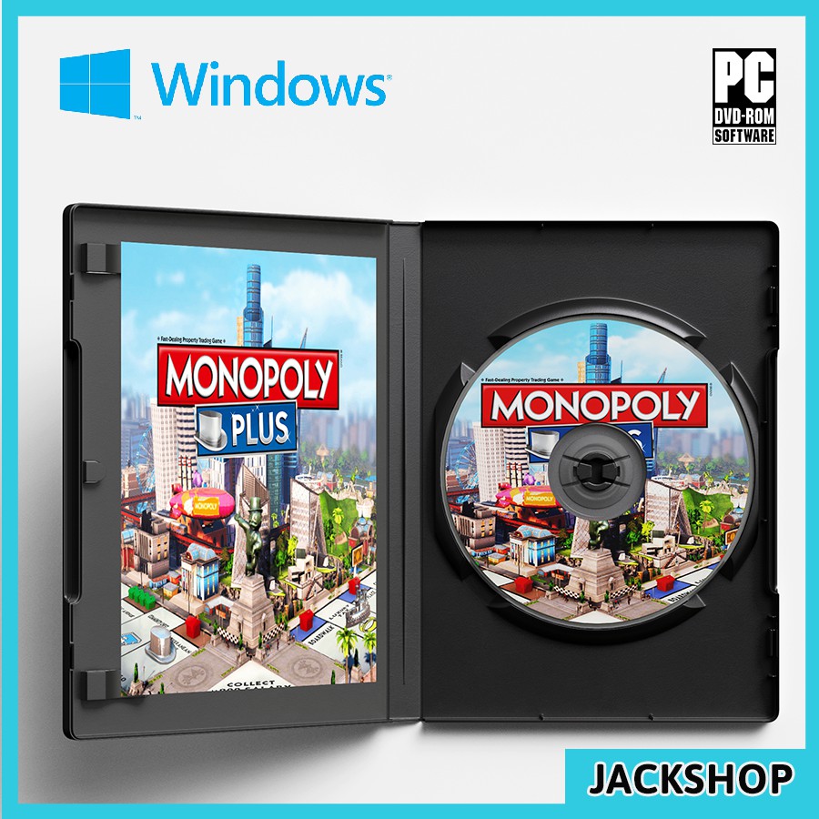 Monopoly Plus 3d And 2d Game Pc Laptop Monopoly Windows Dvd | Shopee ...