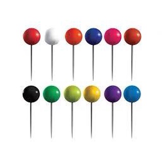 Astar 6mm Map Pins (100Pcs) / Paku Tekan / Paku Payung [MP6363 ...