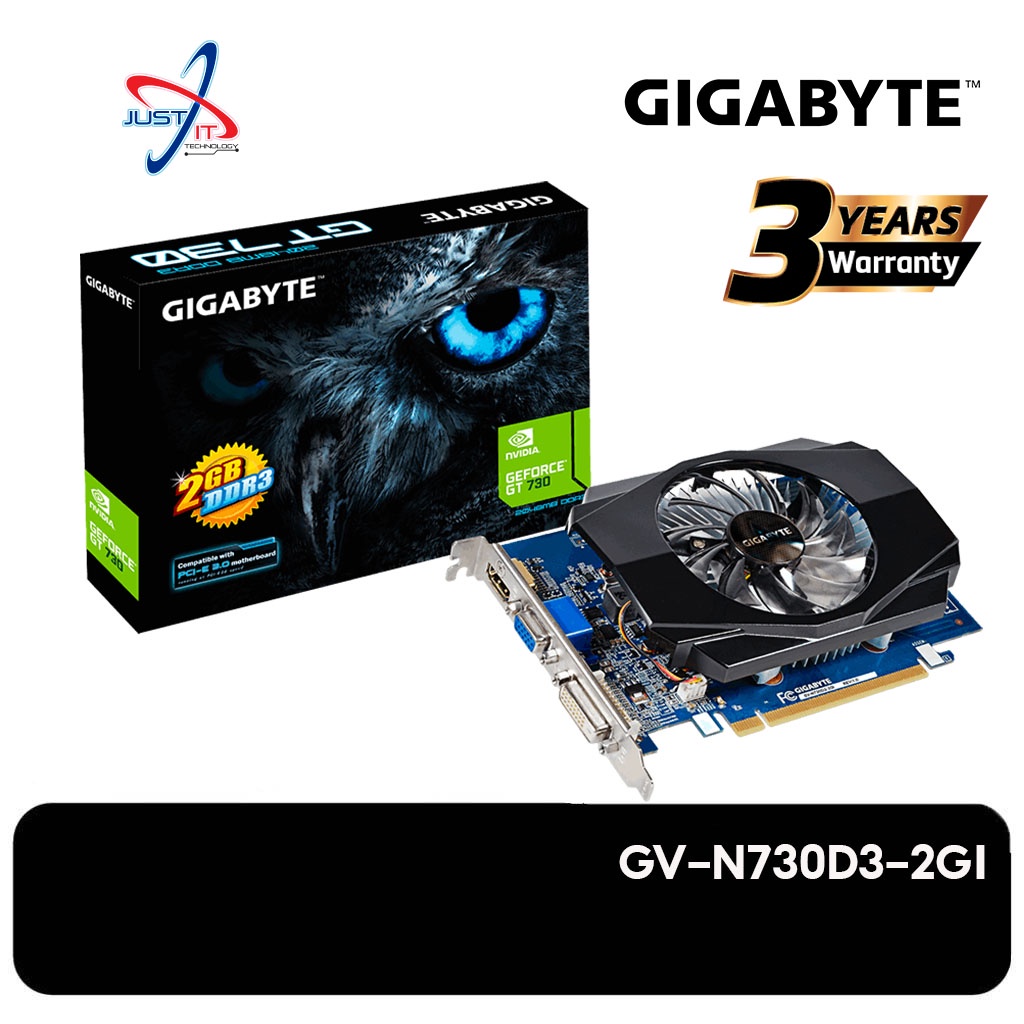 GIGABYTE GV-N730D3-2GI / GV-N730D5-2GL GT730 2GB VGA Card | Shopee Malaysia