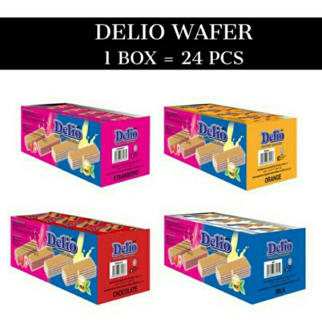 Delio cream wafer 16g x 24 pcs | Shopee Malaysia